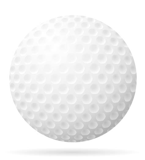 Golf Ball Vector Illustration 513894 Vector Art At Vecteezy