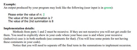 solved part 1 write a recursive method called suml that