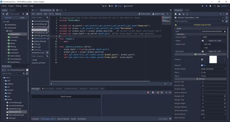 2d shader uniform variables not reaching material shader godot