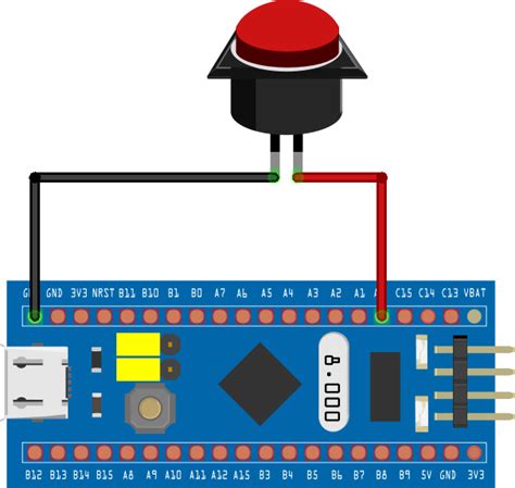 stm32 microcontroller tutorial gpio as input gadgetronicx