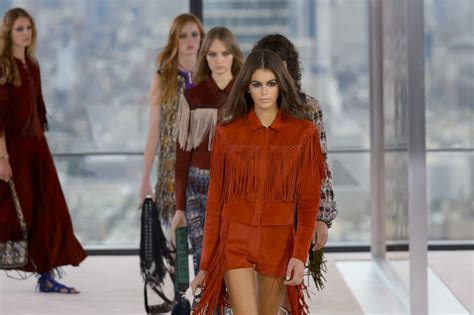 Kaia Gerber Longchamp Show Runway Nyfw Spring Summer 2019 In Nyc