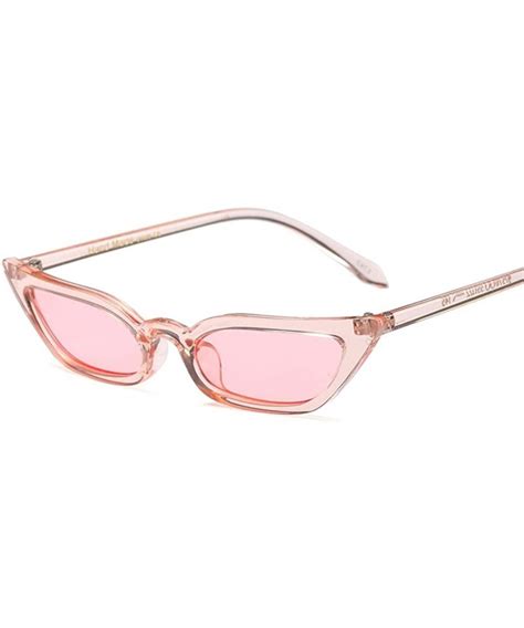 Cats Eye Sunglasses Triangle Half Frame Retro Sunglasses For Women