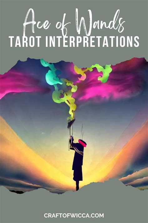The Ace Of Wands Tarot Card Meanings Simply Explained Craft Of Wicca