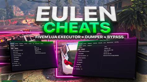 fivem cheat modmenu lua executor scripthook bypass money cheat