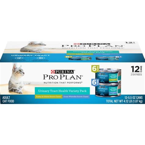Purina Pro Plan Urinary Tract Health Wet Cat Food Variety Pack Turkey