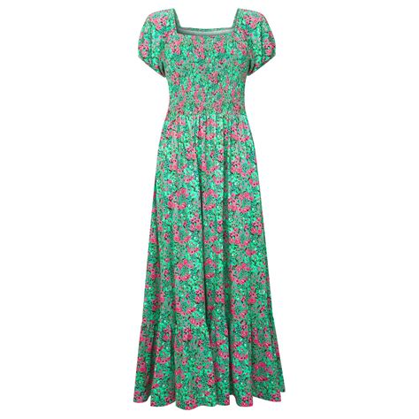 Joe Browns Floral Maxi Dress Green Frasers