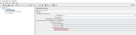 jmeter testing with 100 user while reading links from