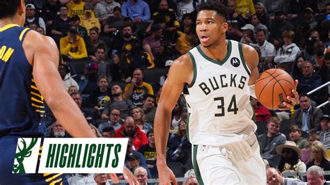 Highlights Bucks 119 Pacers 109 10 25 21 Youtube