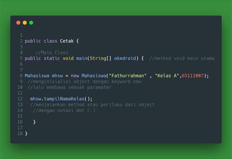 belajar constructor di bahasa pemrograman java okedroid
