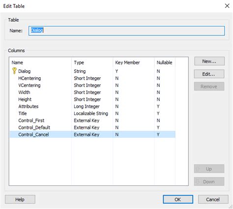 direct table editor