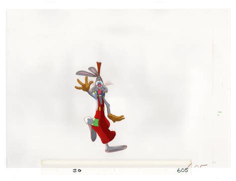 Who Framed Roger Rabbit Animation Cel