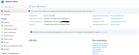 postman cannot access aad protected core 3 1