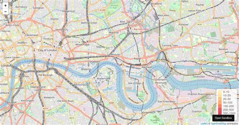 how to add a legend to the map using react leaflet codesandbox