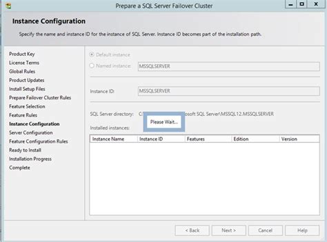 creating a sql server 2014 alwayson failover cluster fci