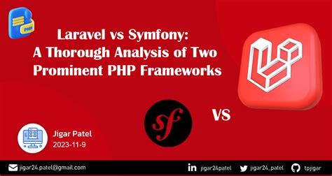 laravel vs symfony a thorough analysis of two prominent php frameworks