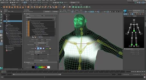 character rigging and skinning in maya 2017 character rigging rigs maya