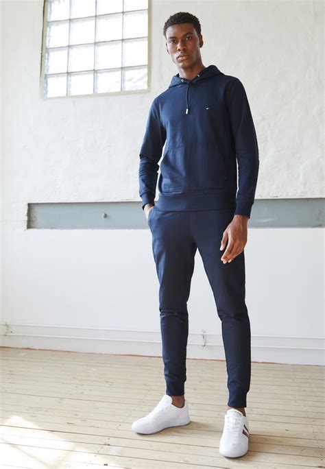 Tommy Hilfiger Jogginghose Desert Sky Dunkelblau Zalando De
