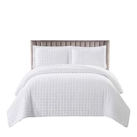 Royal Tradition Plush Velvet White Coverlets King California King