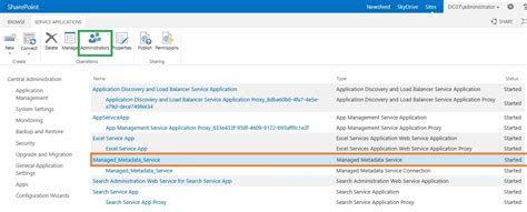 sharepoint 2013 configure managed metadata service things to share