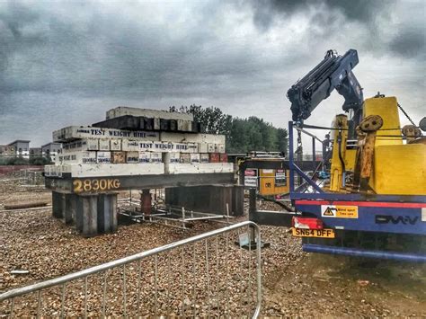 static pile load testing throughout the uk with ndt services ltd in