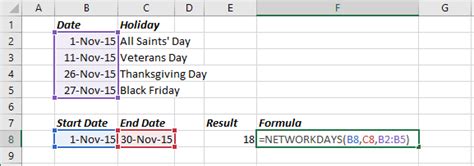 how do you calculate days between two dates in excel excluding weekends
