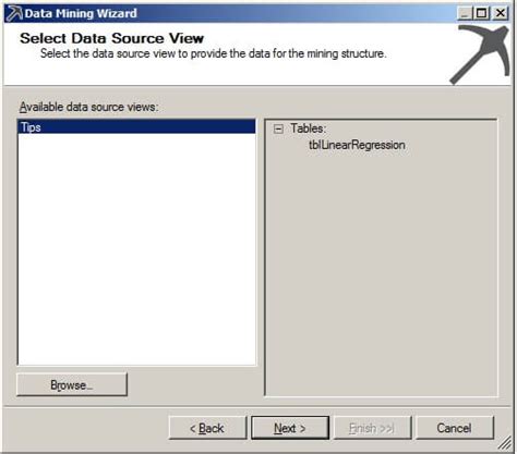 introduction to the ssas linear regression data mining