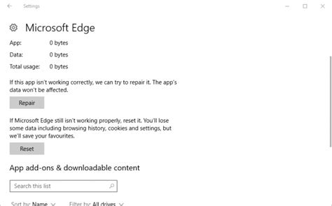 fix inet e resource not found error in microsoft edge