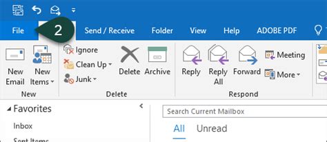 adjusting email rules in outlook anr information technology