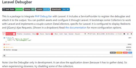 best laravel packages for development of php laravel projects