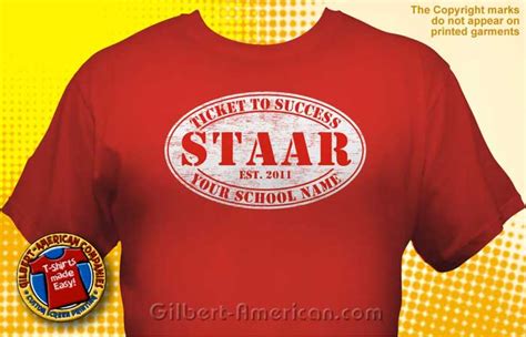 Texas Staar T Shirt Design Ideas School Spirit Free Shipping
