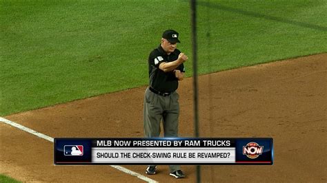 The Mlb Now Crew Looks At The Check Swing Rule 07 19 2021