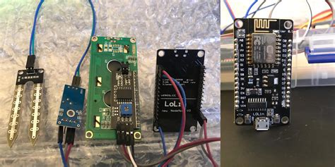 azure iot hub with esp8266 and automated plant watering