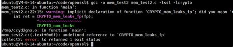 linux programming 37 openssl library memory allocation