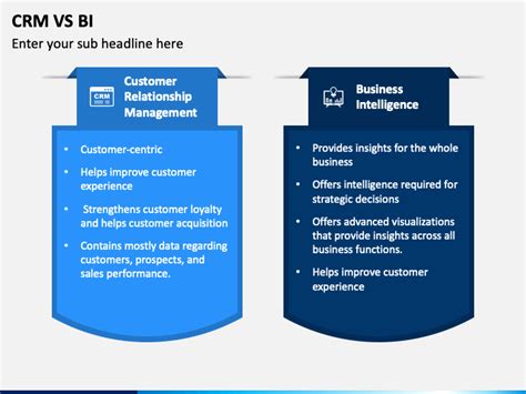 crm vs bi powerpoint template ppt slides sketchbubble