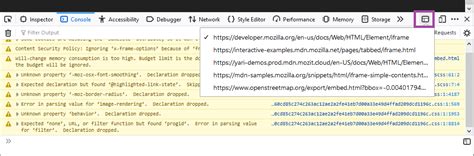 working with iframes — firefox source docs documentation