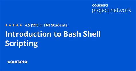 introduction to bash shell scripting coursya