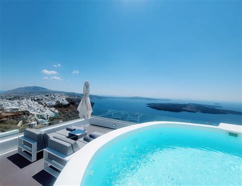 Best Hotels In Greece With Private Pools The Swim Up Rooms Of Your Dreams