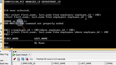 oracle sqlplus