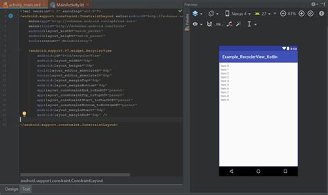 como crear un recyclerview en android utilizando kotlin universo android