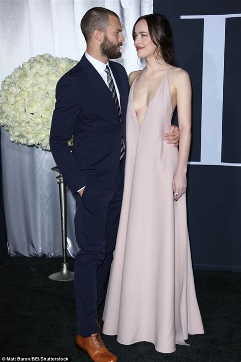 50 Shades Darker Cast Avoid Overtly Sexual Social Media Daily Mail