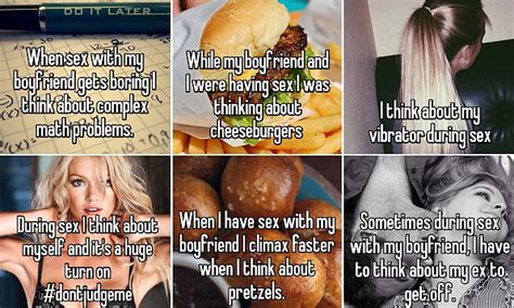 women reveal the bizarre things they re really thinking about while