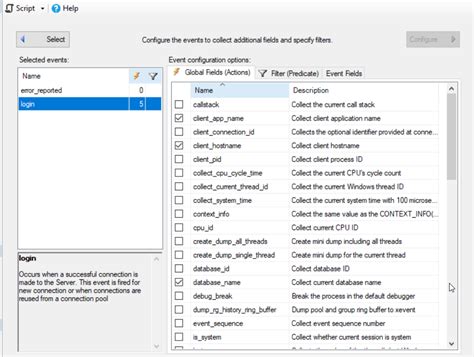 sql server extended events isqlplus