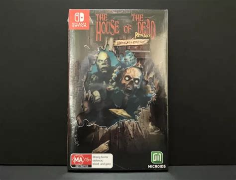 The House Of The Dead Remake Limidead Edition Nintendo Switch Brand New