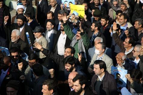 Iran Stages Pro Government Rallies Cleric Urges Firm Punishment For