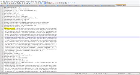 java how to get manifest mf file content from a jar file stack overflow