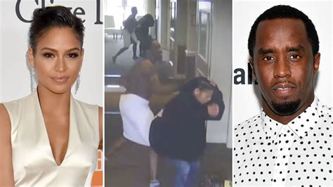 Diddy Caught Physically Assaulting Former Gf Cassie In Old Resurfaced
