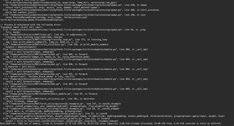 train py tries to allocate too much ram when running with multiple gpus
