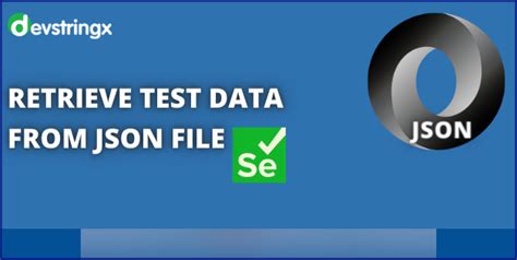 how to retrieve test data from json file in c selenium framework