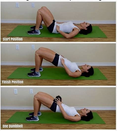 Weighted Glute Bridge 3 Sets 12 Reps Glute Bridge Workout Glutes