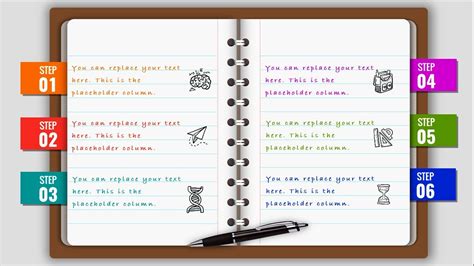 notebook powerpoint template